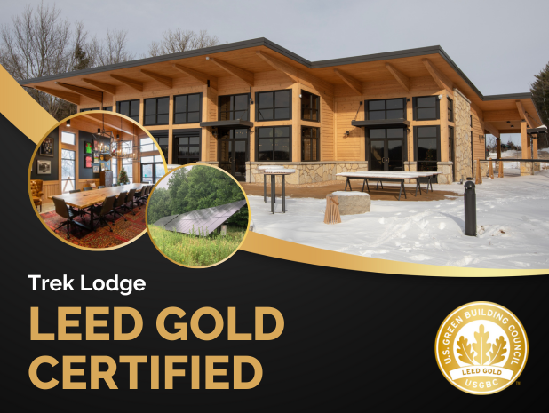 Trek Lodge: Officially Gold LEED Certified - Oliver Construction